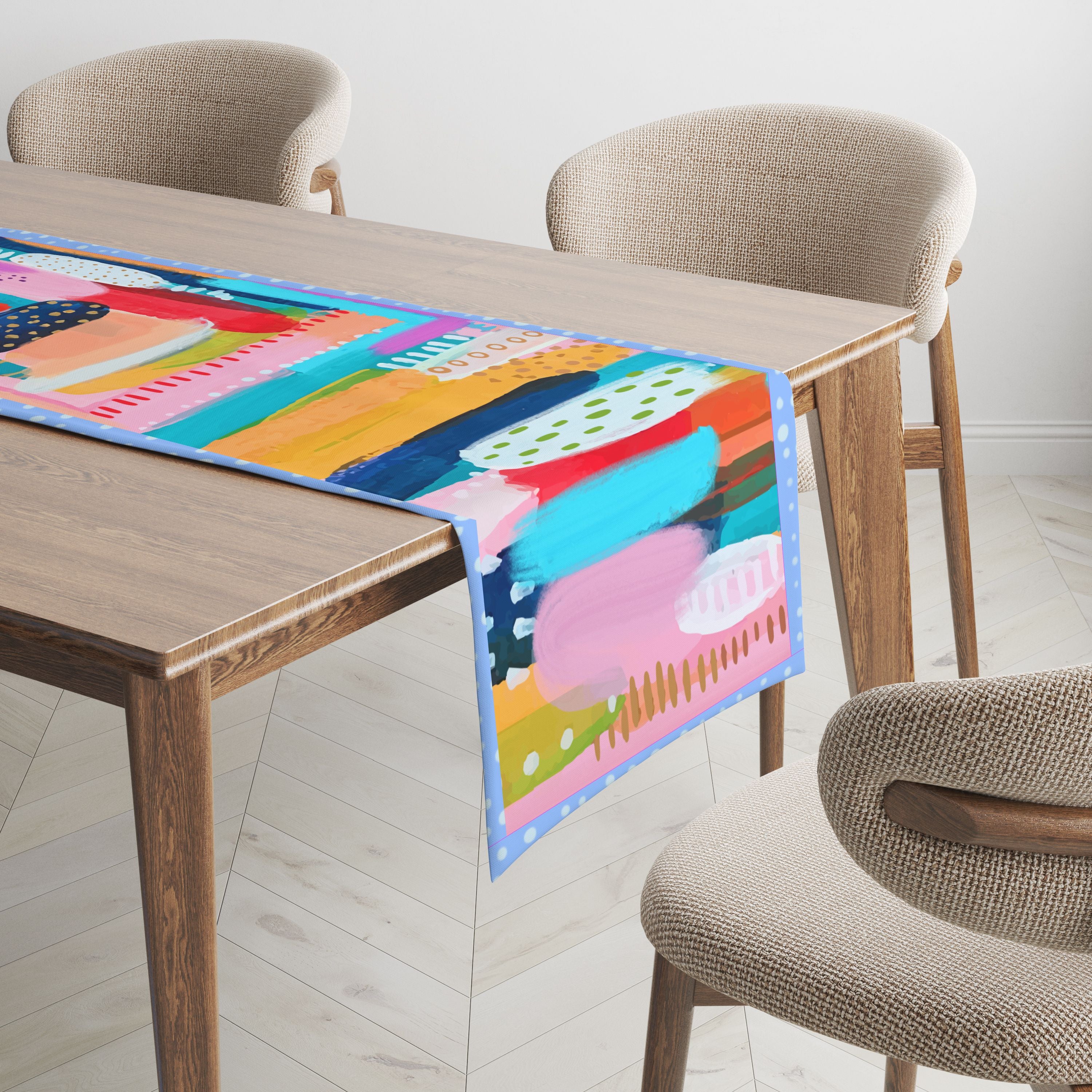 Labyrinth Table Runner – KEVA Style